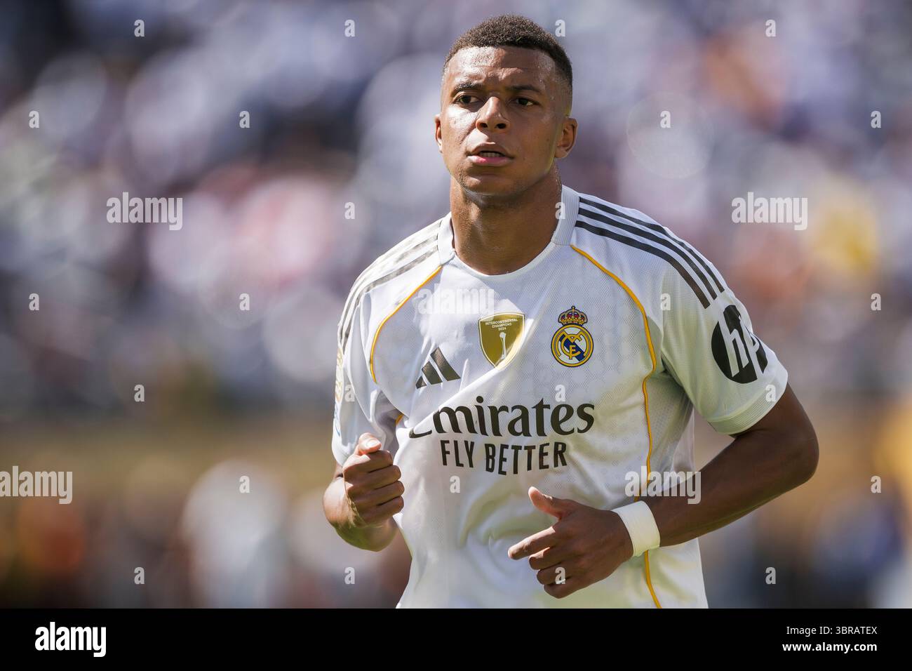 Kylian Mbappe of Real Madrid CF looks on during the FIFA Club World Cup ...