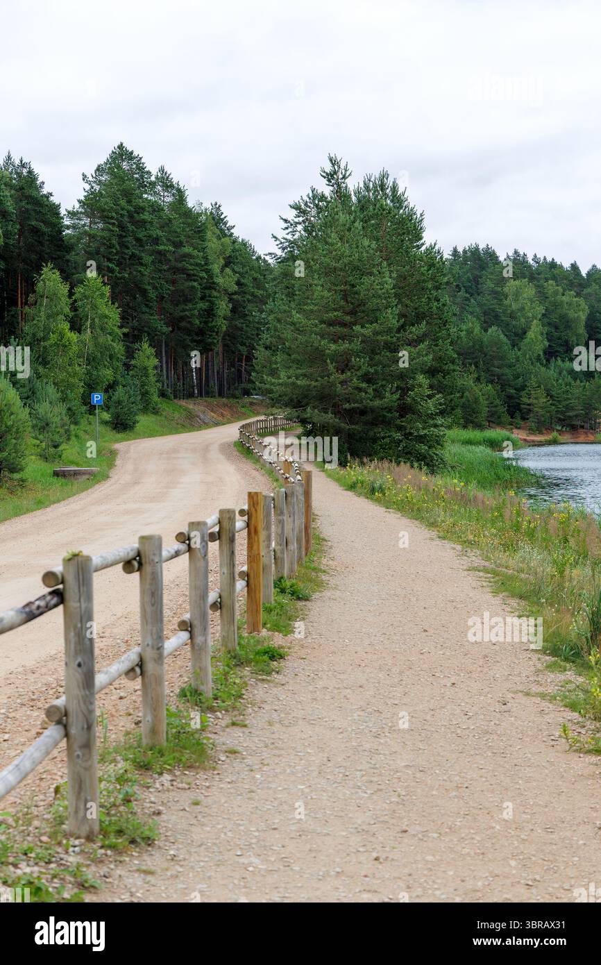 Dirt road follows edge hi-res stock photography and images - Alamy