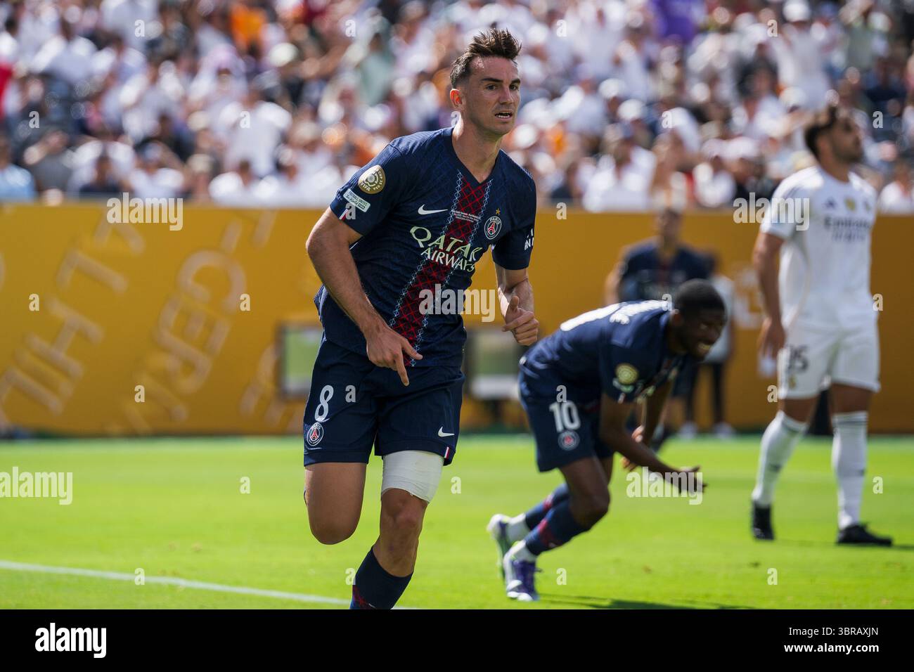 Fabian Ruiz of Paris Saint-Germain FC celebrates after scoring the ...