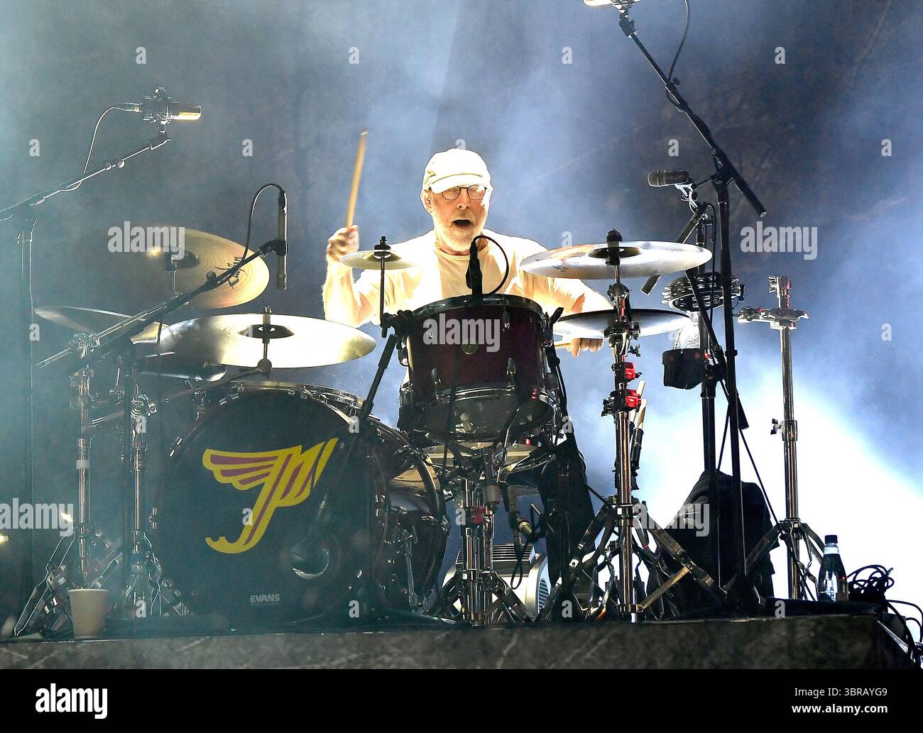 David Lovering of the Pixies performs at the Festival d'été de Québec ...