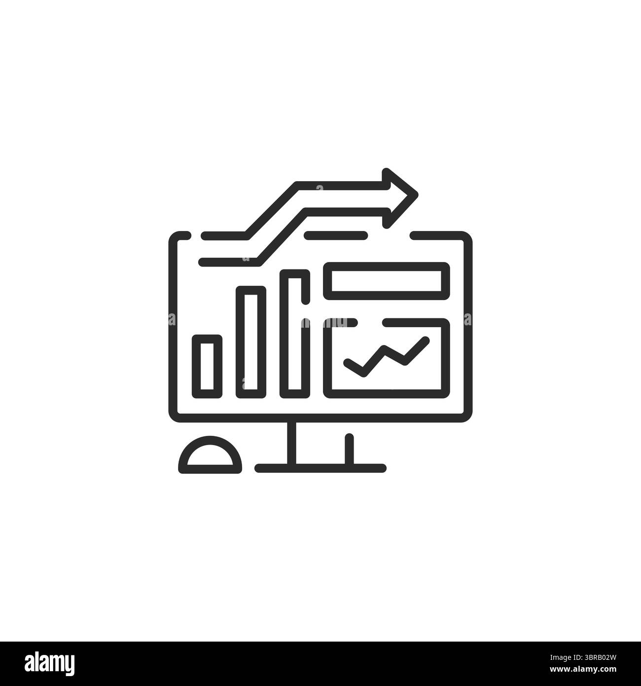 Dashboard forecast Cut Out Stock Images & Pictures - Alamy