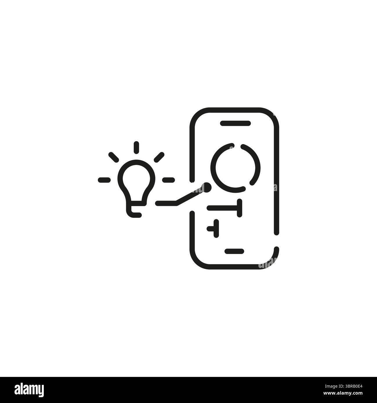 Smart Light Icon Stock Vector Image & Art - Alamy