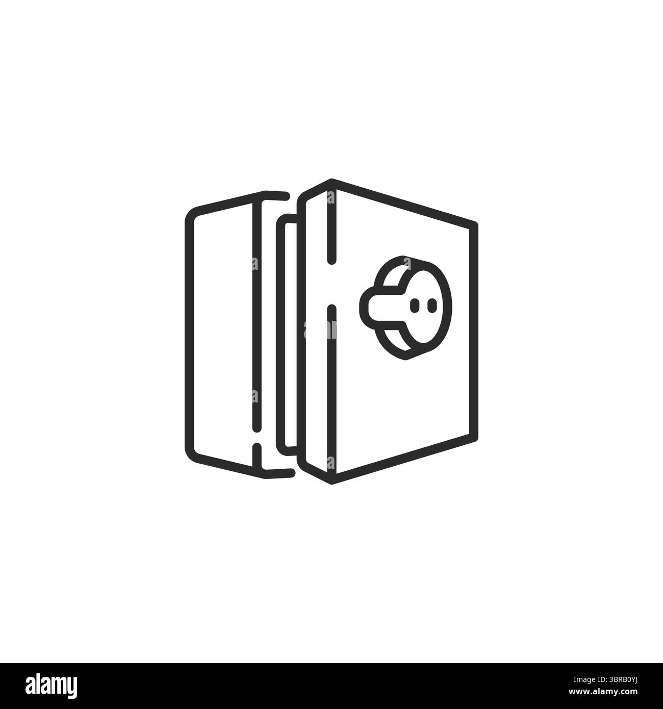 Locker money safe icon Cut Out Stock Images & Pictures - Alamy