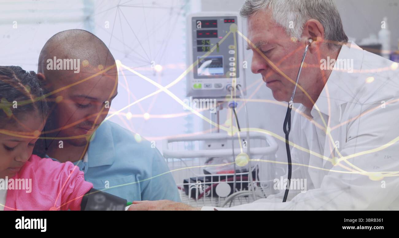 Pediatric senior doctor examining hi-res stock photography and images ...