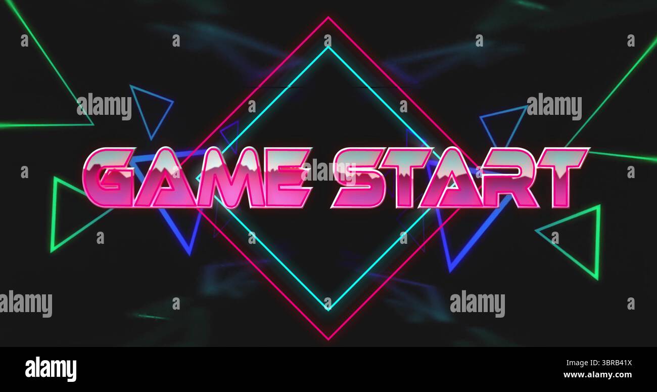 Start text animation over dark hi-res stock photography and images - Alamy