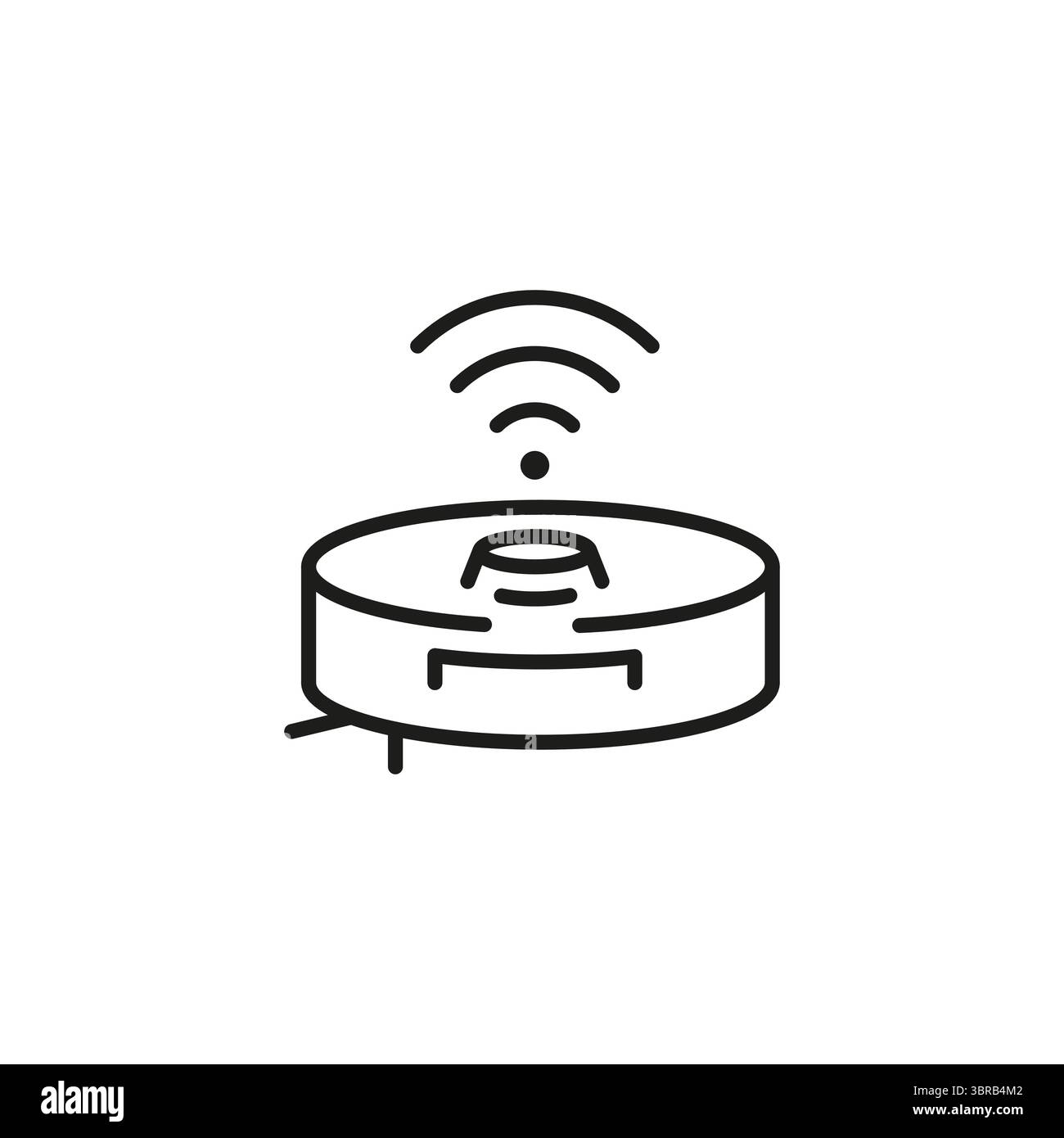 Smart house automatic vacuum technology Stock Vector Images - Alamy