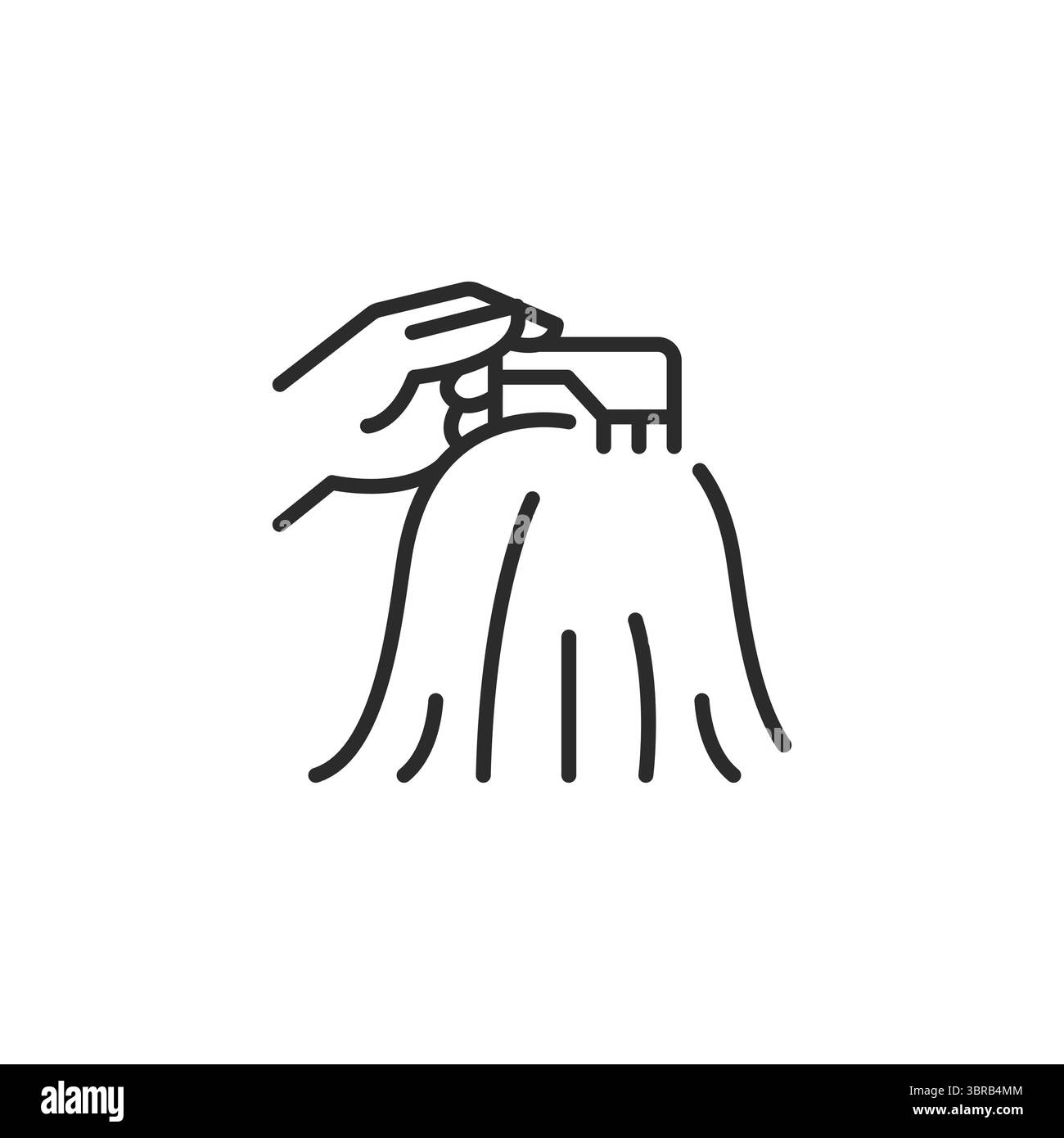 Massage therapy accessory Stock Vector Images - Alamy