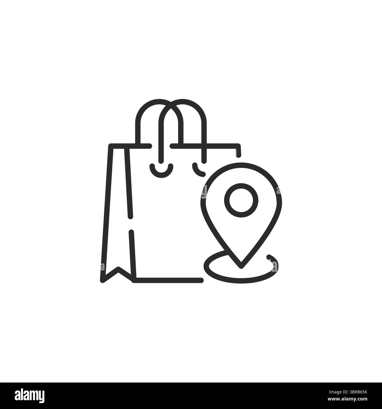 Store locator gps icon Cut Out Stock Images & Pictures - Alamy