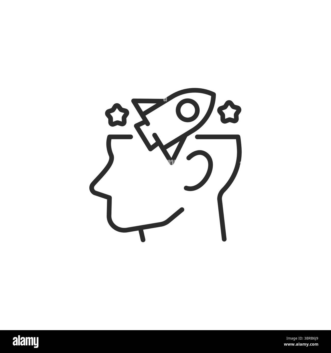 Motivation vision mission mindset Black and White Stock Photos & Images ...