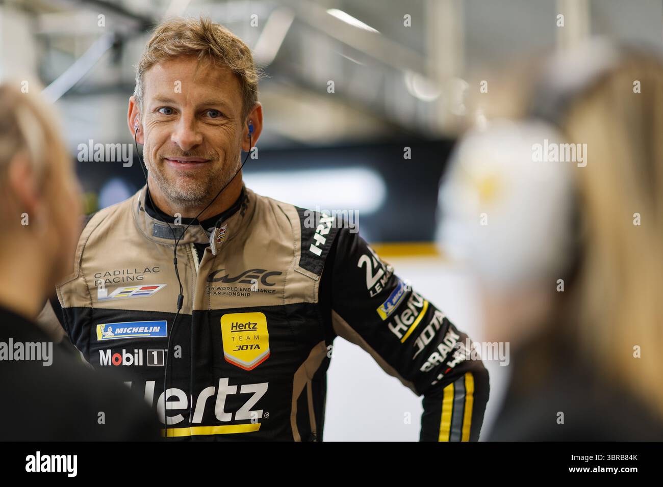 BUTTON Jenson (gbr), Cadillac Hertz Team Jota, Cadillac V-Series.R #38 ...