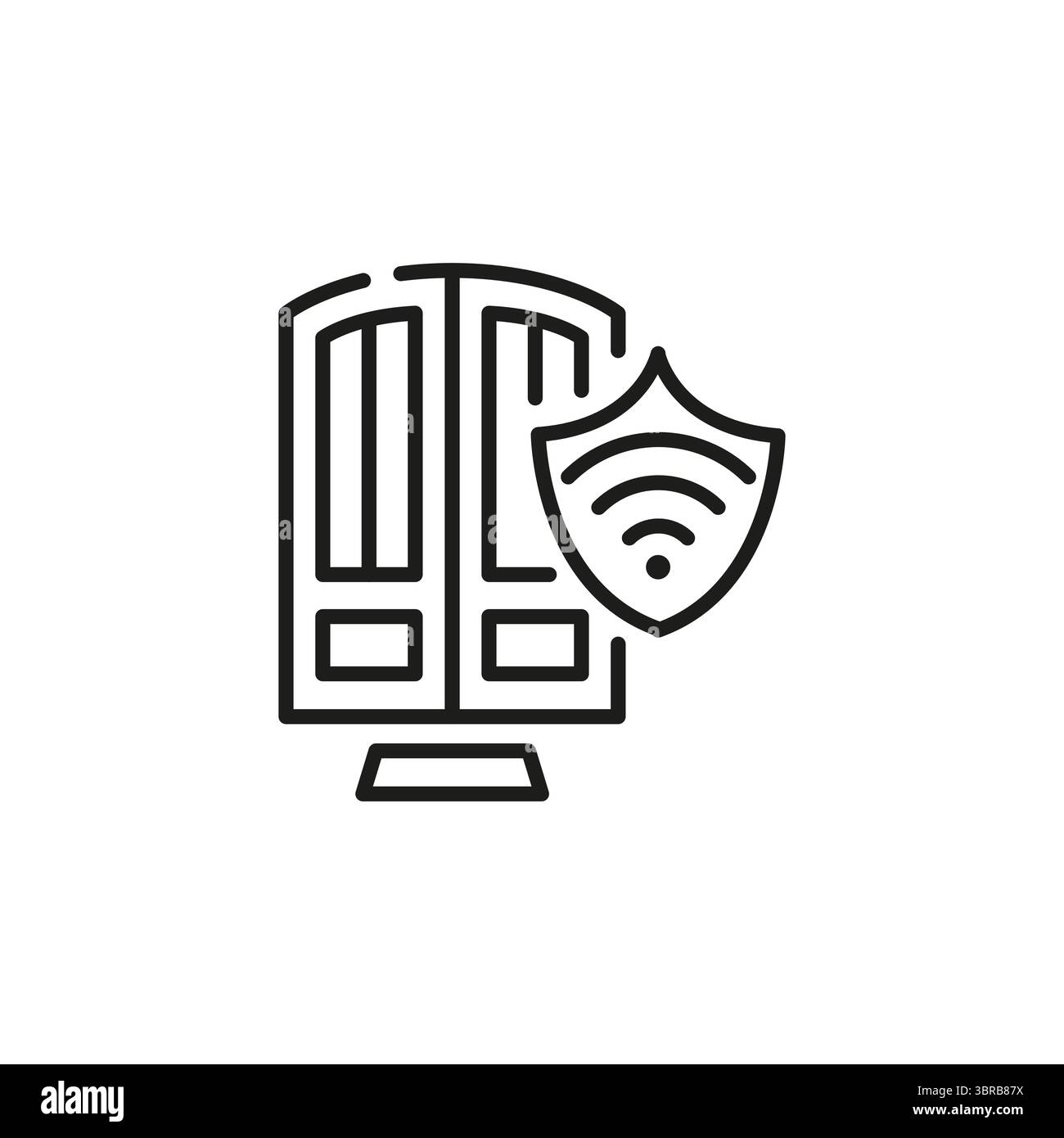 Door automation Stock Vector Images - Alamy