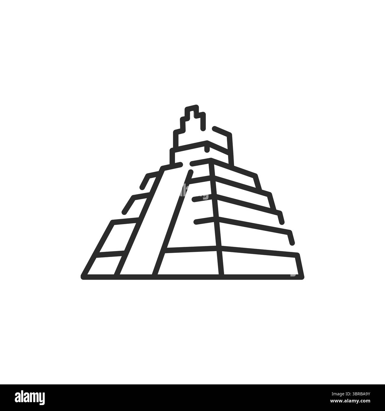 Step pyramid platform hi-res stock photography and images - Alamy