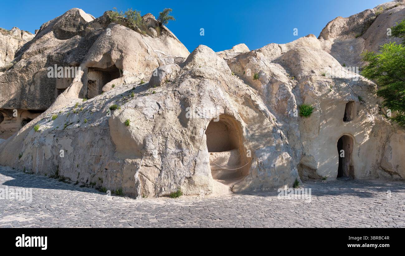 Ancient Chapel of St. Basil, aka Aziz Basil Sapeli, at Goreme, in a ...