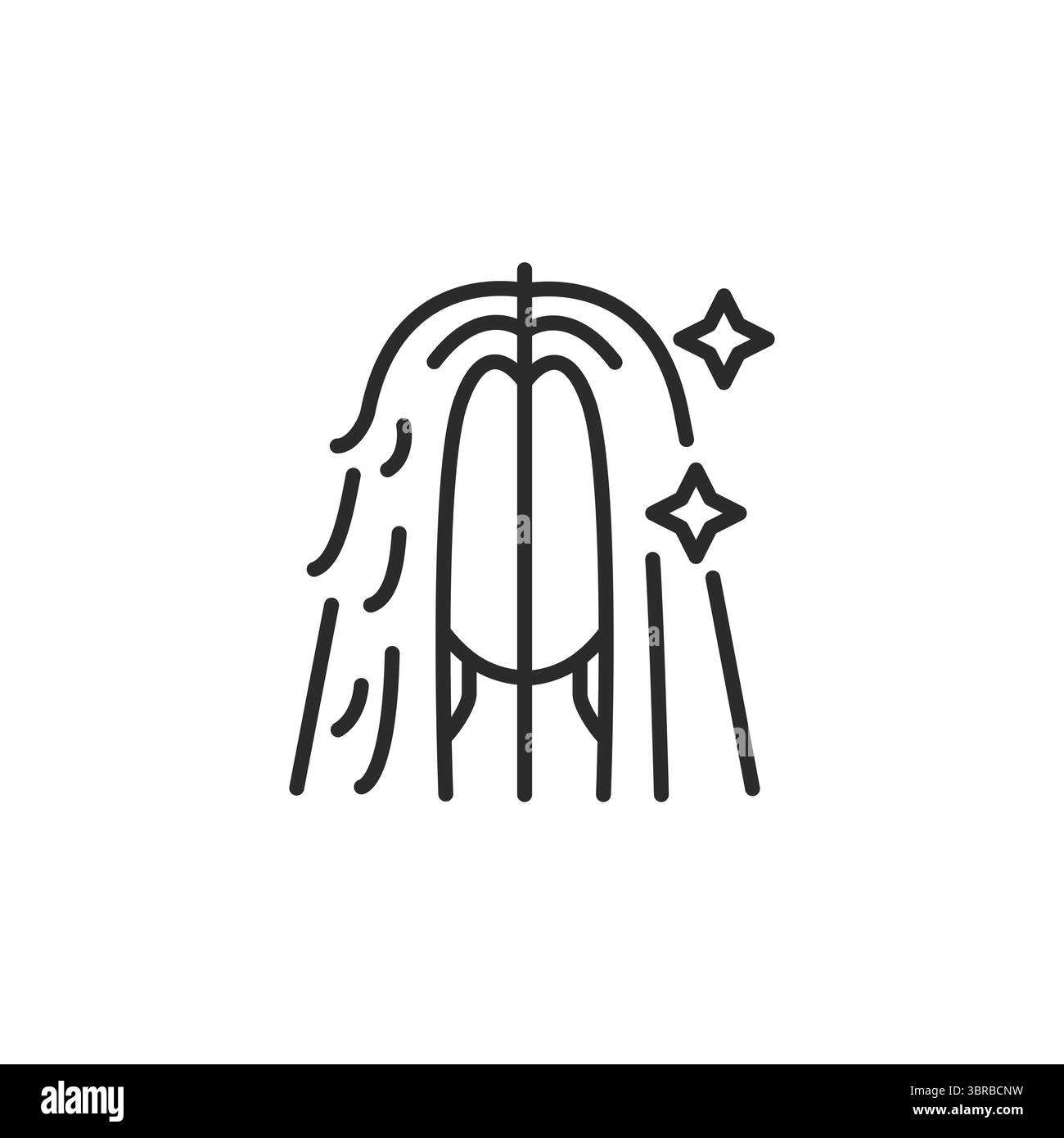 Beauty cosmetic hair woman Black and White Stock Photos & Images - Alamy