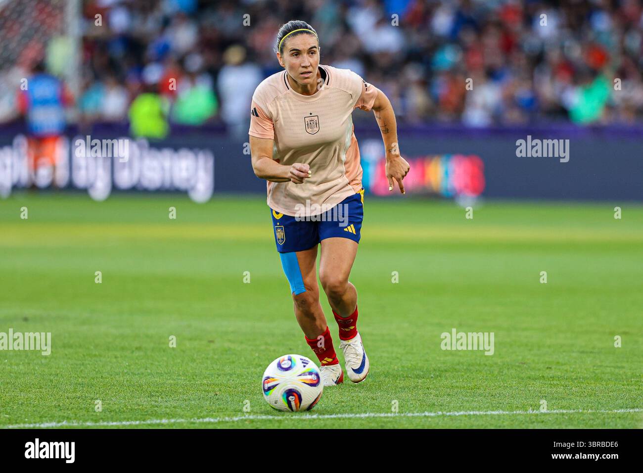 BERN, SWITZERLAND - JULY 11: Mariona Caldentey of Spain shoots during ...