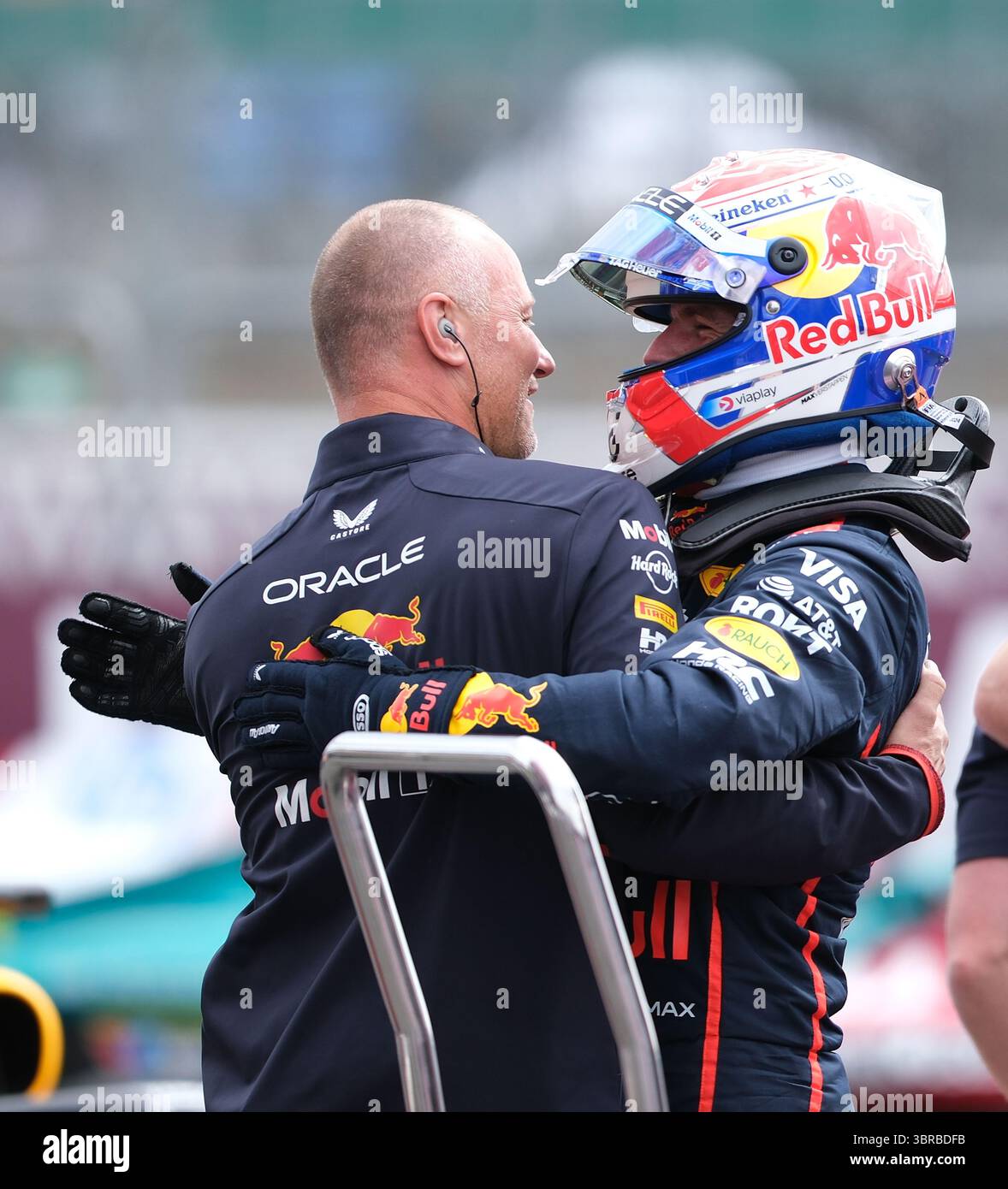 Towcester, UK. 05th July, 2025. Max Verstappen of Oracle Red Bull ...