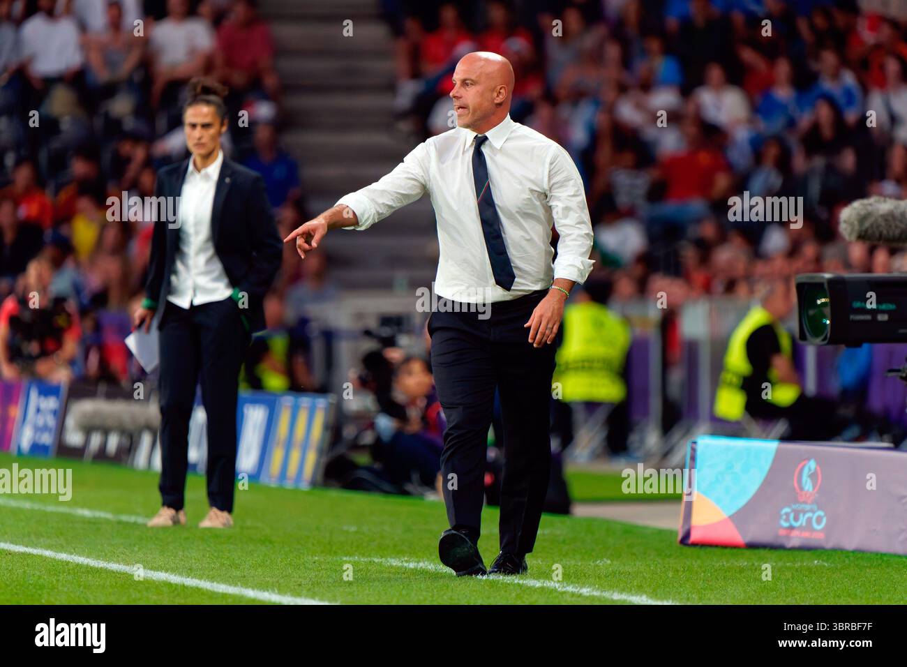 Andrea Soncin head coach of Italy during UEFA Women's EURO 2025 - Italy ...