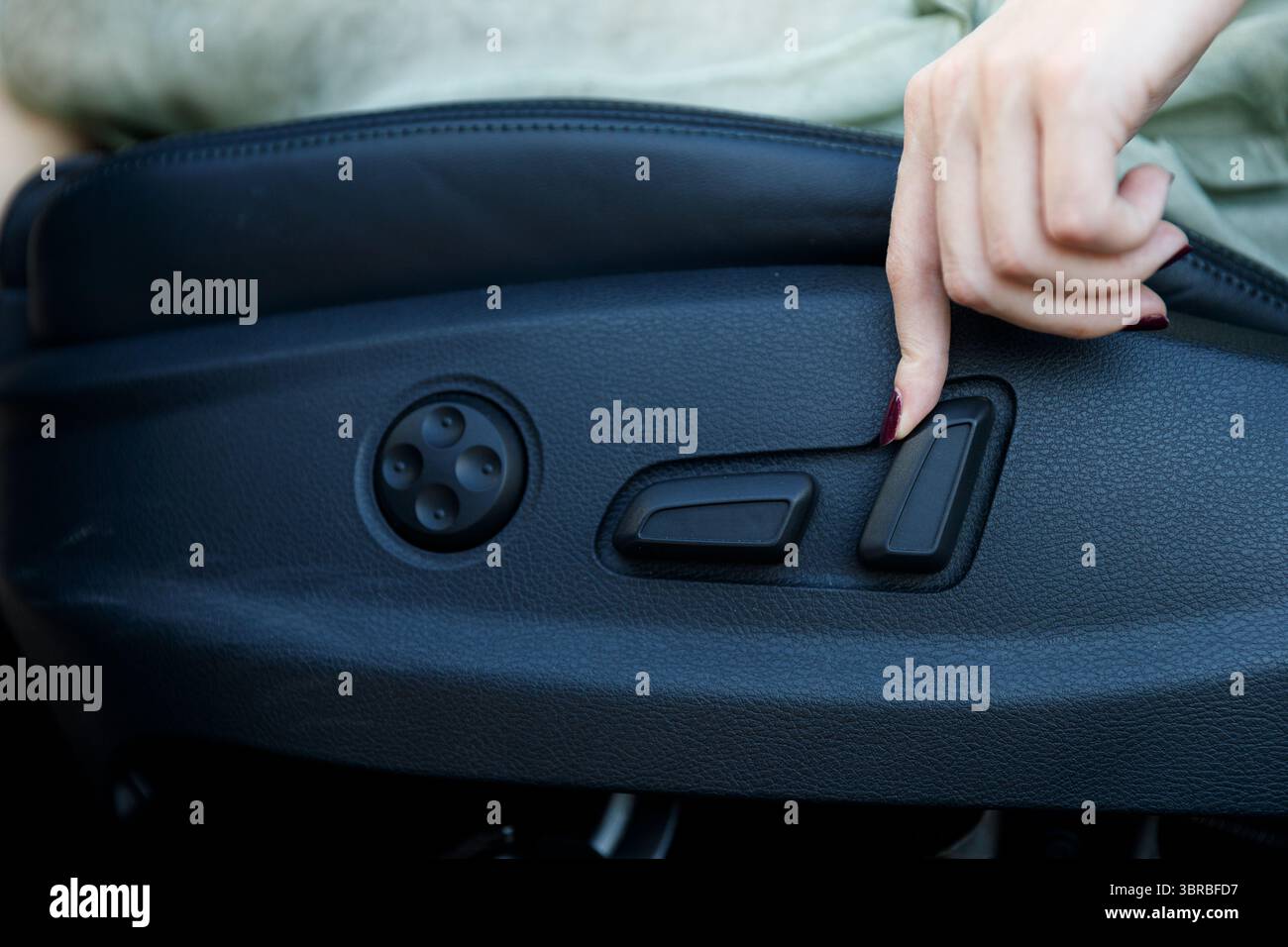 Adjusting drivers seat hi-res stock photography and images - Alamy