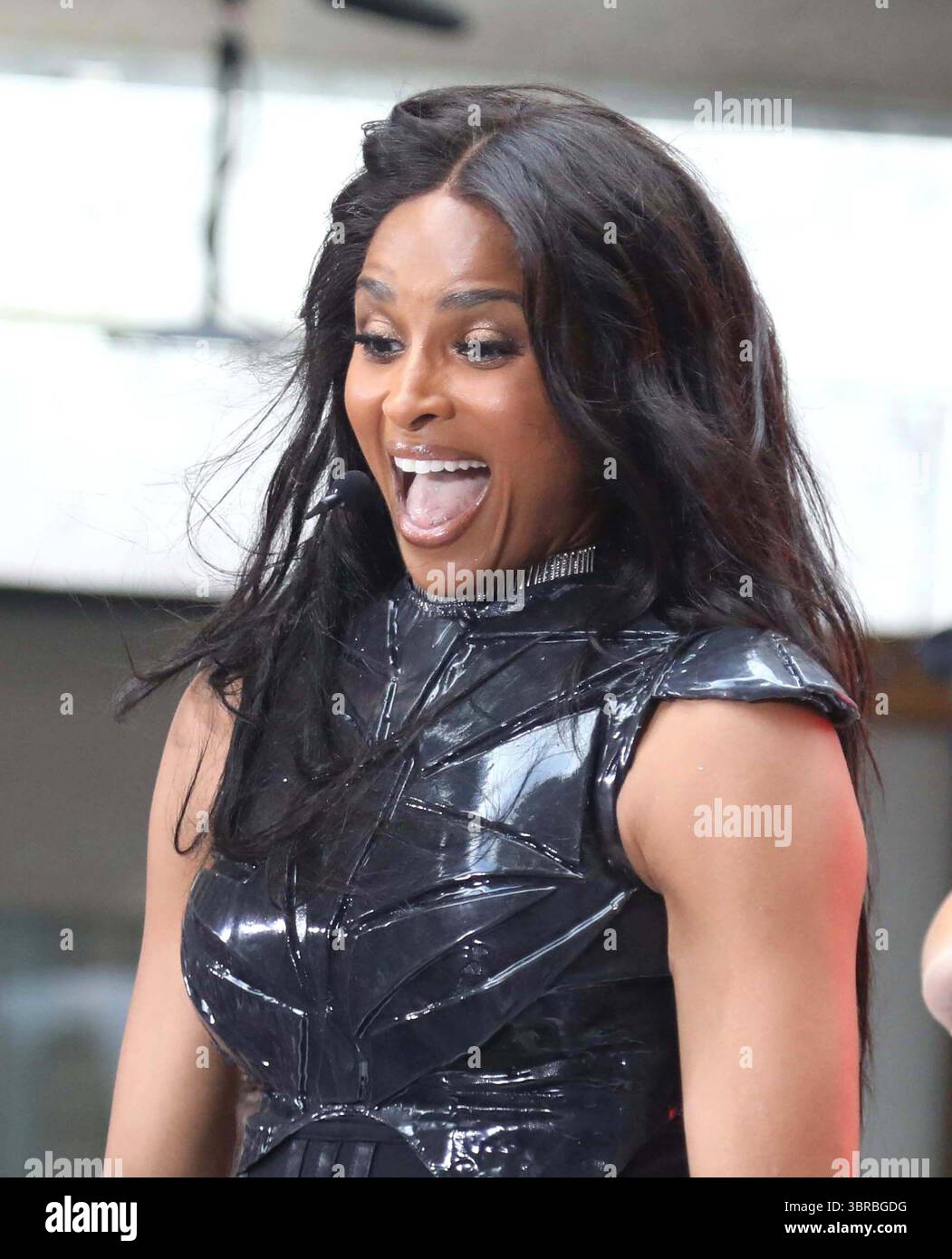 July 11, 2025, New York, New York, USA: Singer CIARA seen during her ...