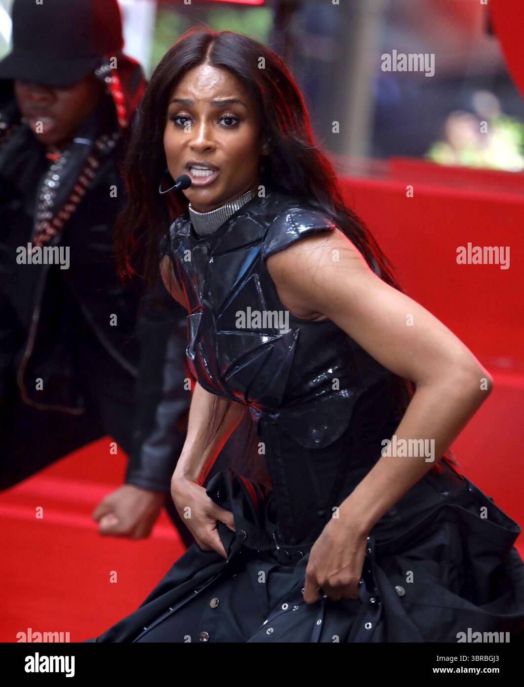 July 11, 2025, New York, New York, USA: Singer CIARA seen during her ...