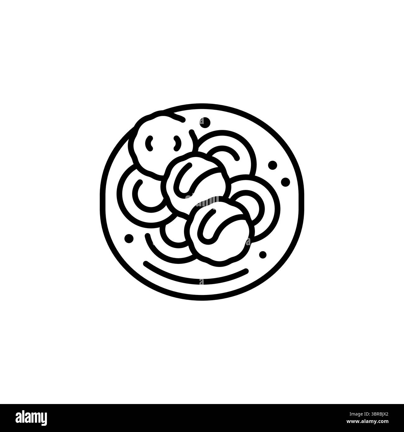 Falafel snack Stock Vector Images - Alamy