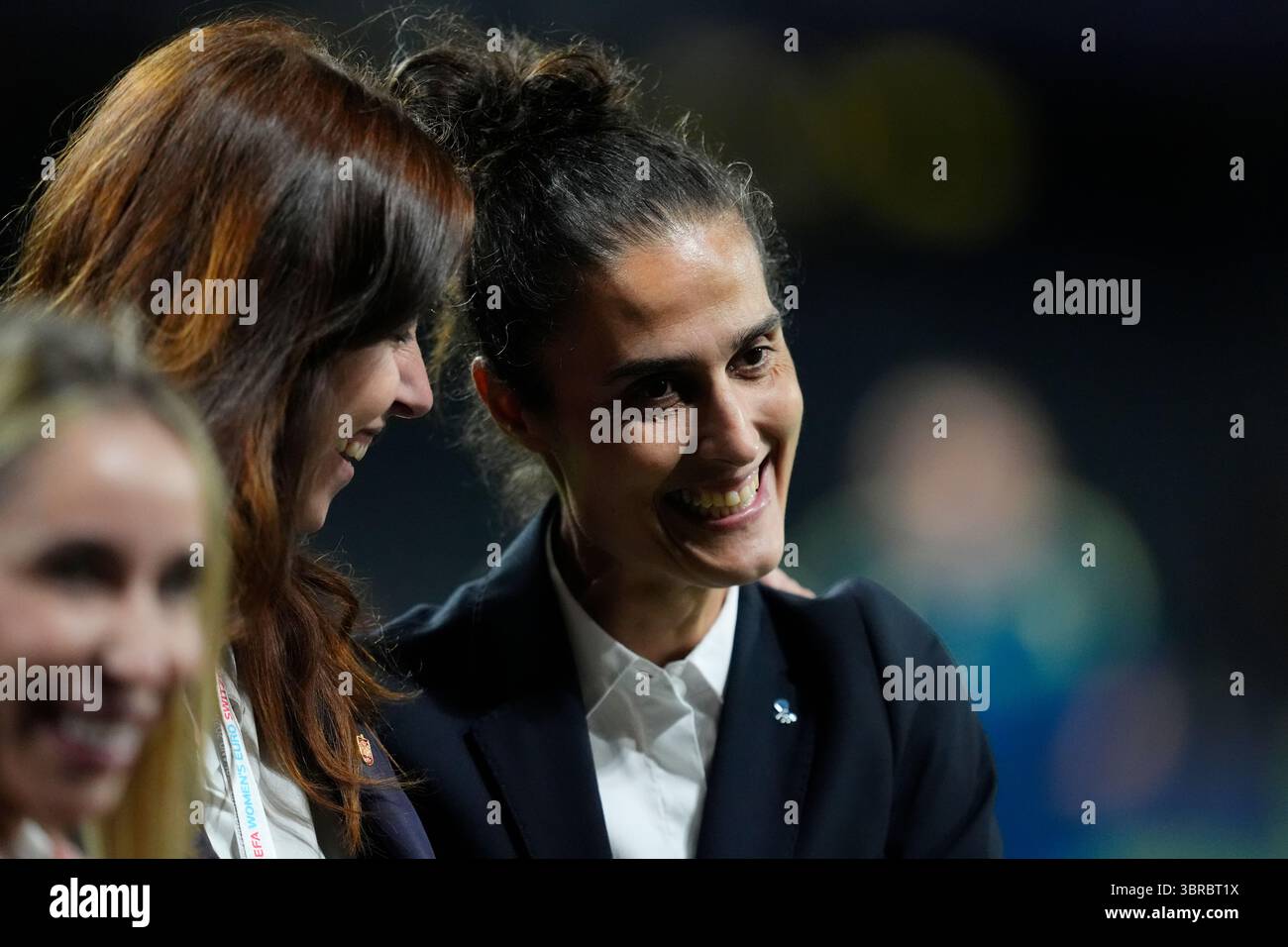 Spain manager Montse Tome after the UEFA Women's Euro 2025 Group B ...