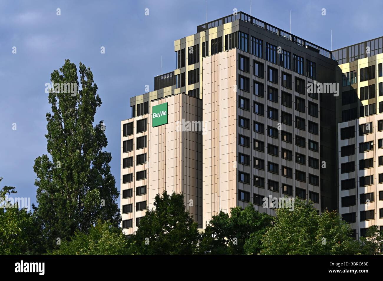 Agricultural company BayWa. BayWa lettering, logo, emblem, company ...