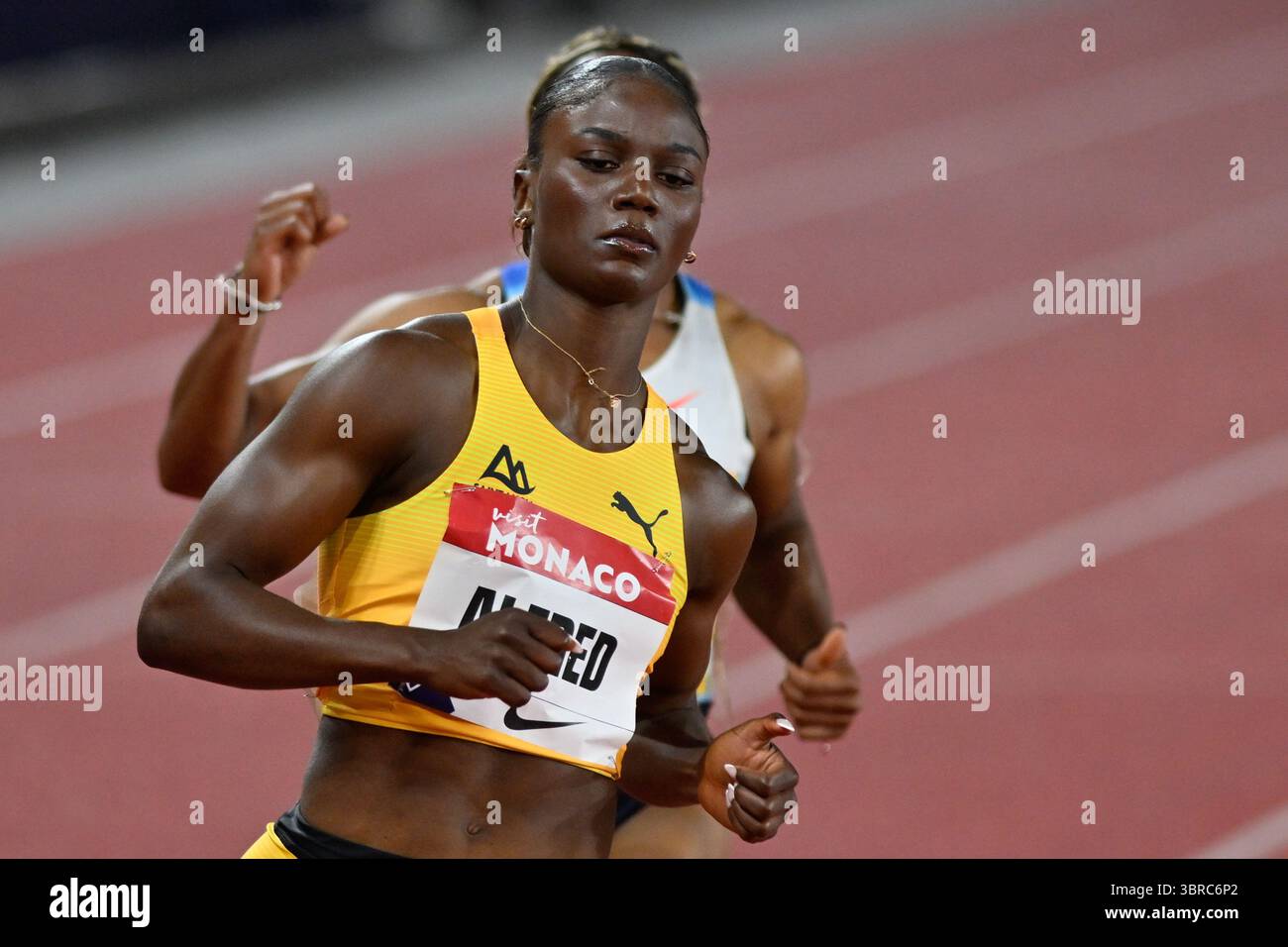100m Women Julien ALFRED (LCA) Winner during 2025 Wanda Diamond League ...