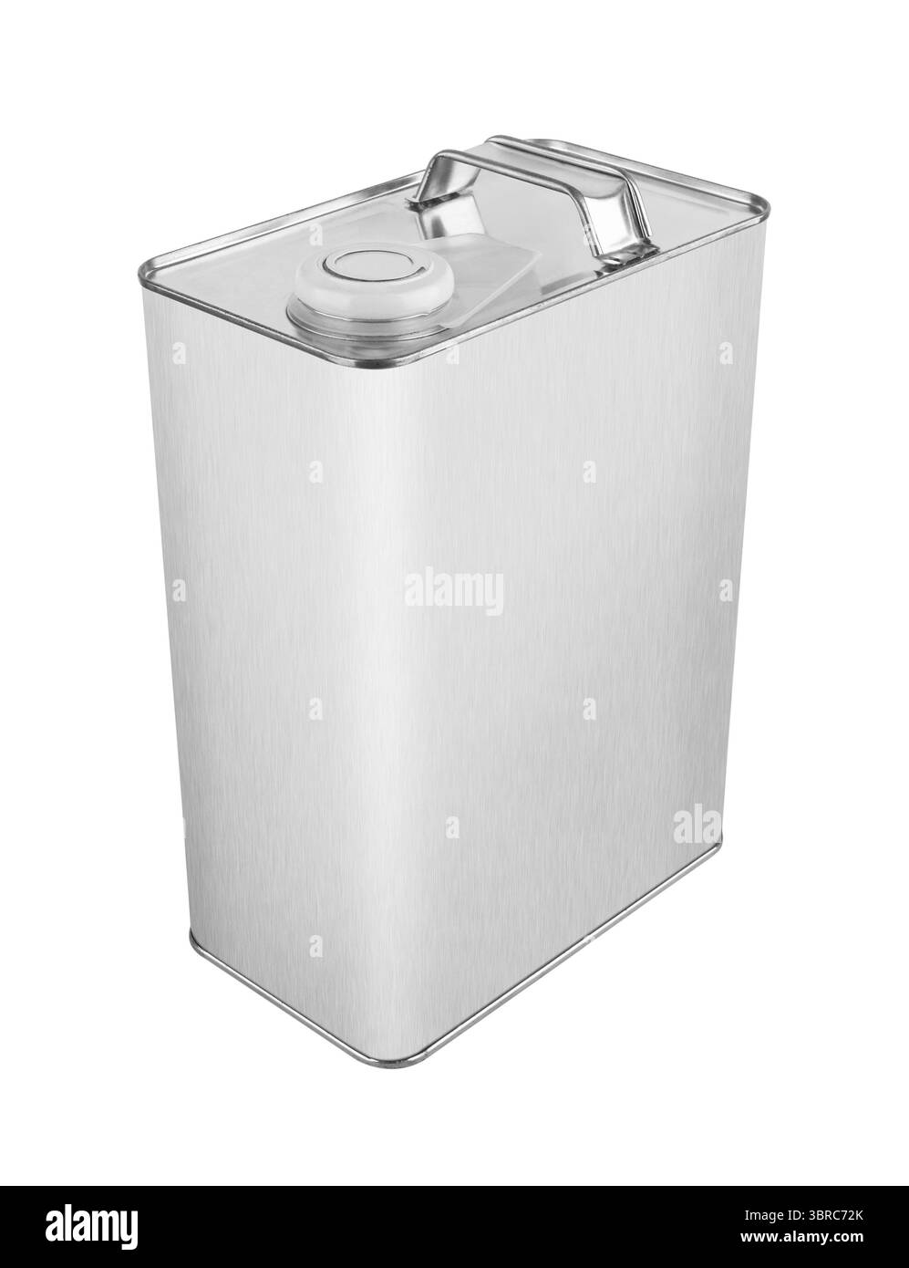 Canister with machine oil isolated on white background Stock Photo - Alamy