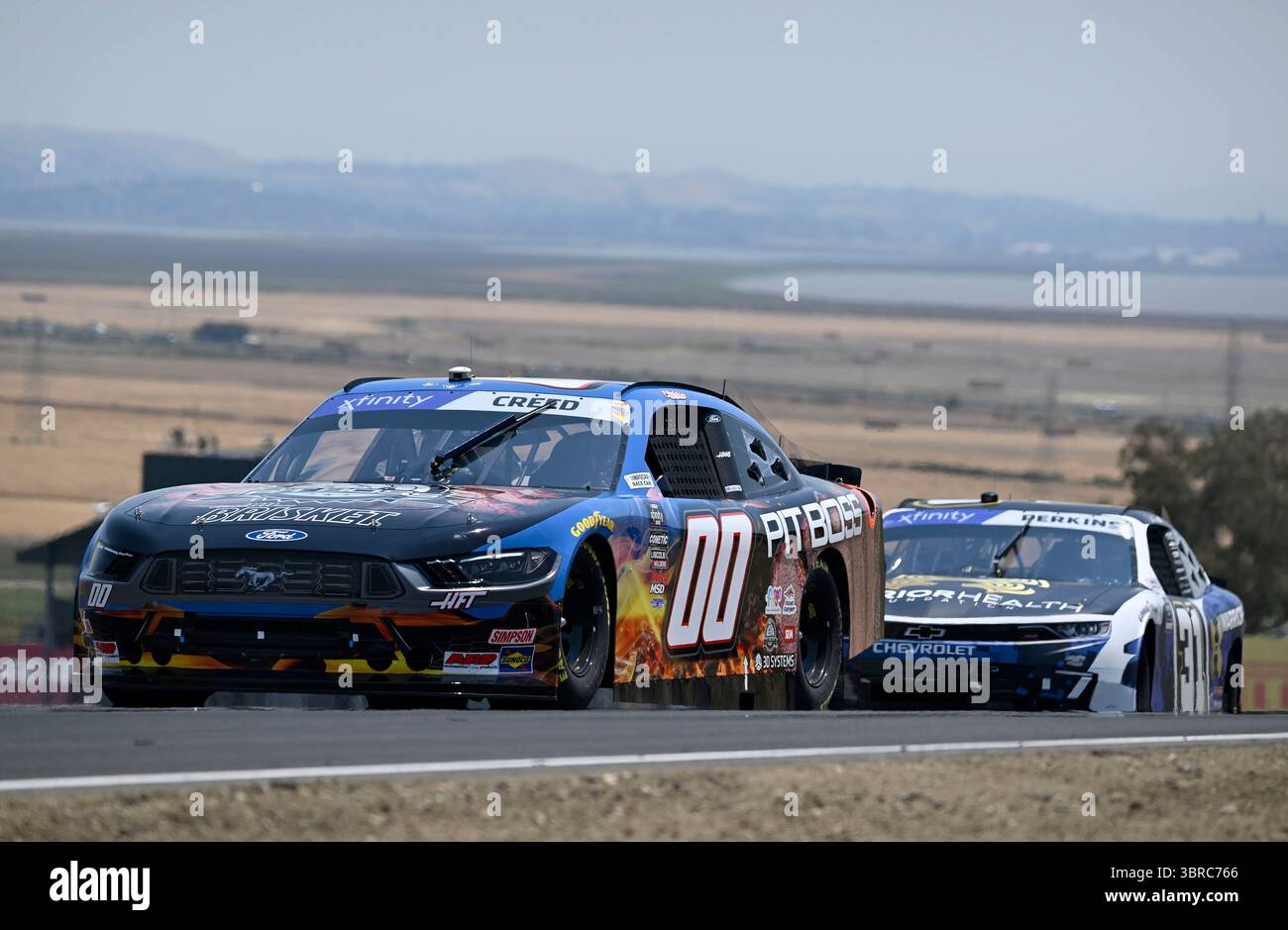 SONOMA, CA - JULY 11: NASCAR Xfinity Series drivers Sheldon Creed (#00 ...