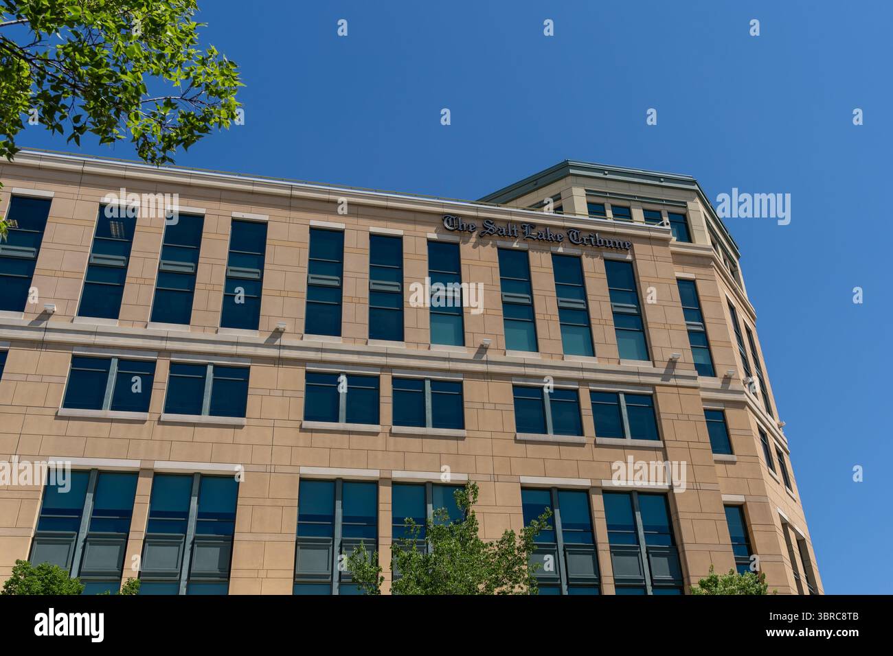 The Salt Lake Tribune office building in Salt Lake City, Utah, USA ...