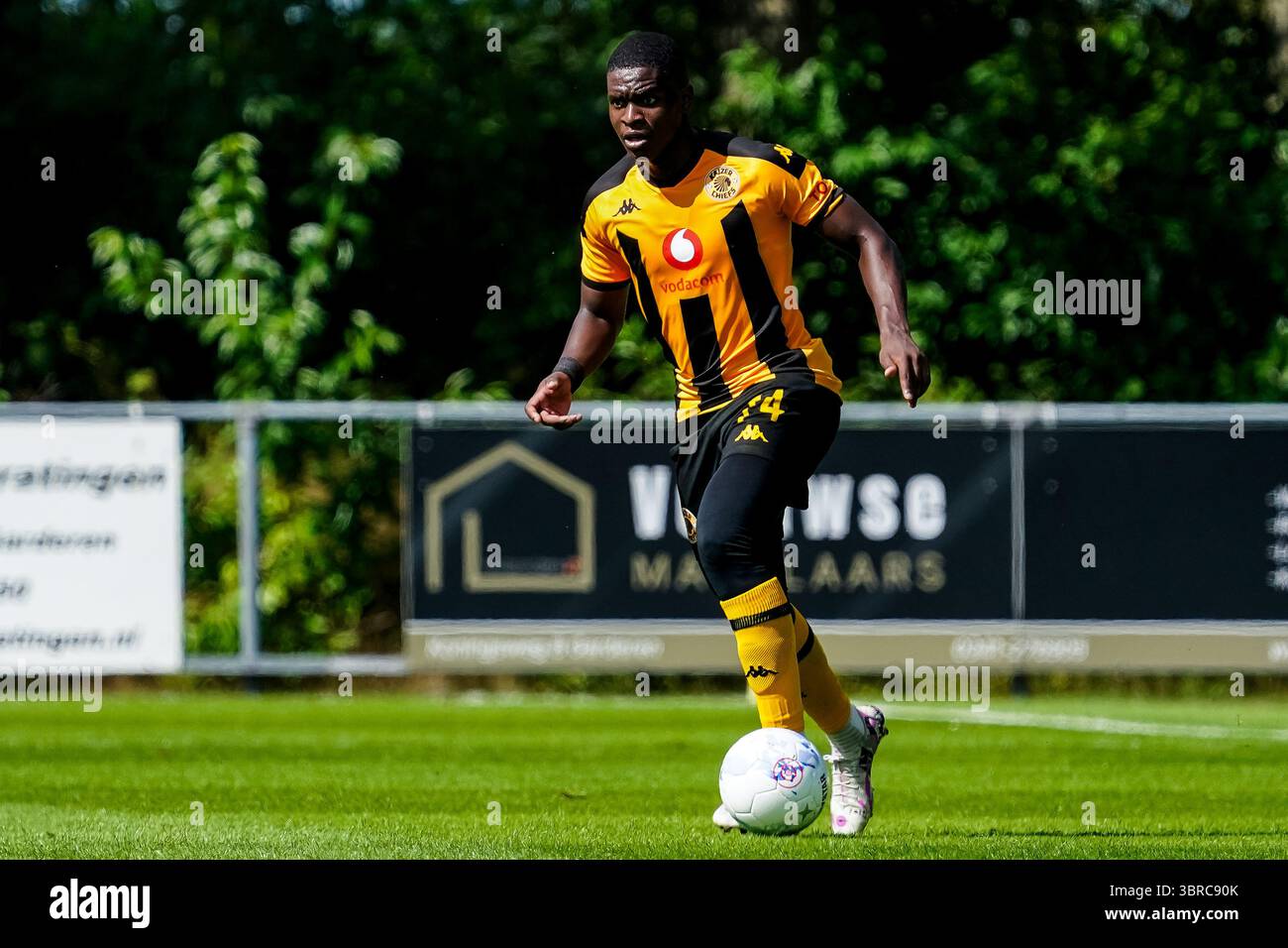 GARDEREN, NETHERLANDS - JULY 11: Kaizer Chiefs player Nkanyiso Shinga ...