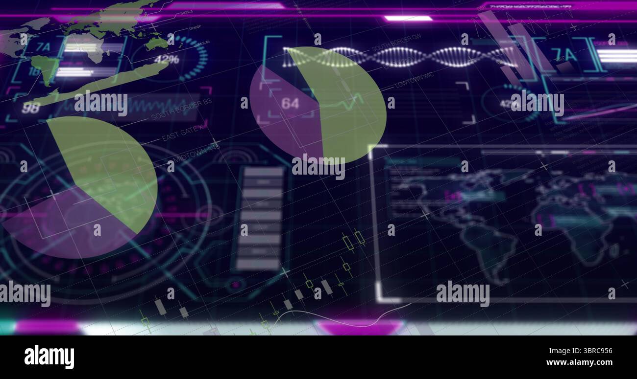 Displaying dashboard presenting charts hi-res stock photography and ...