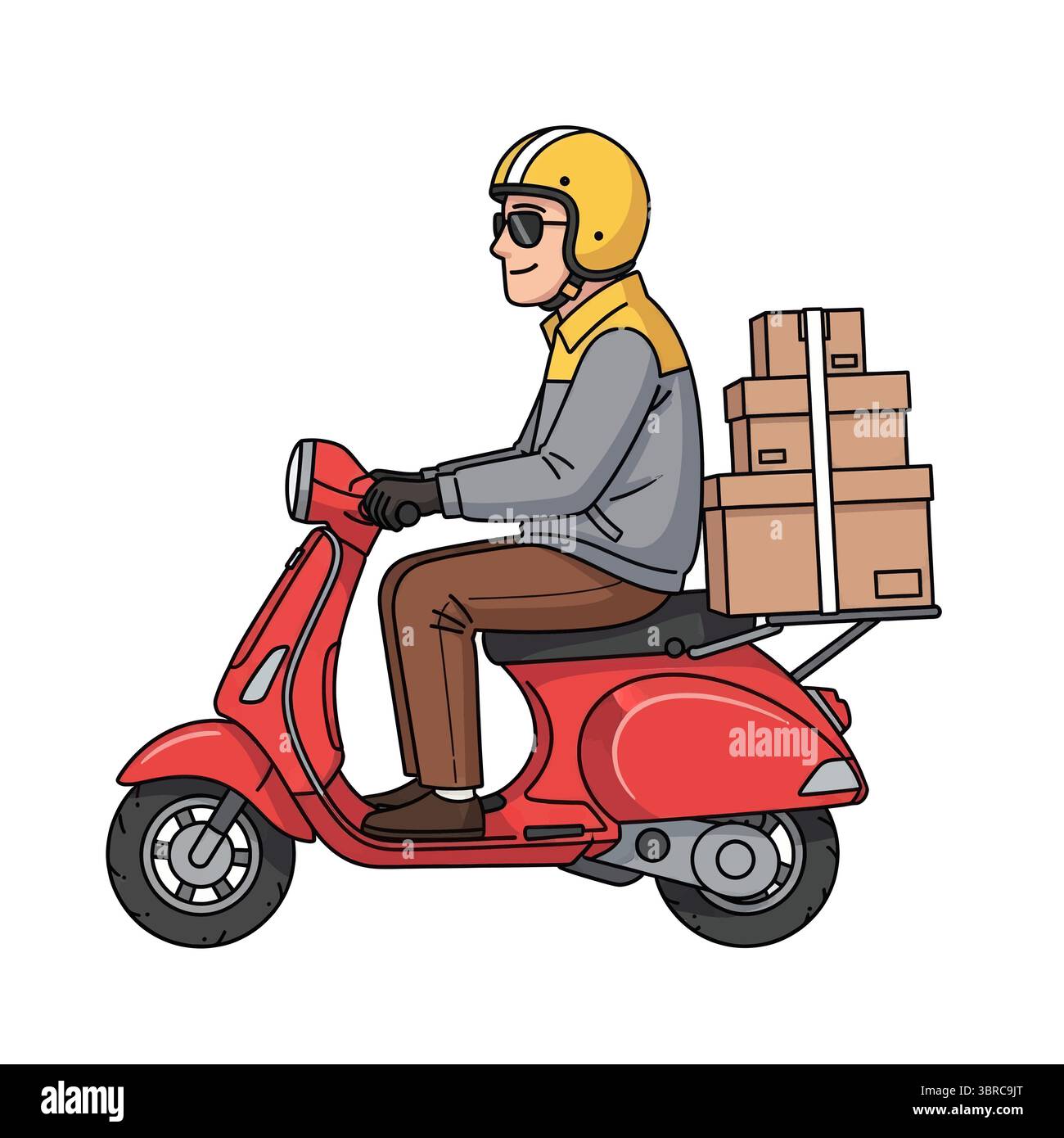 E cargo bike Cut Out Stock Images & Pictures - Alamy