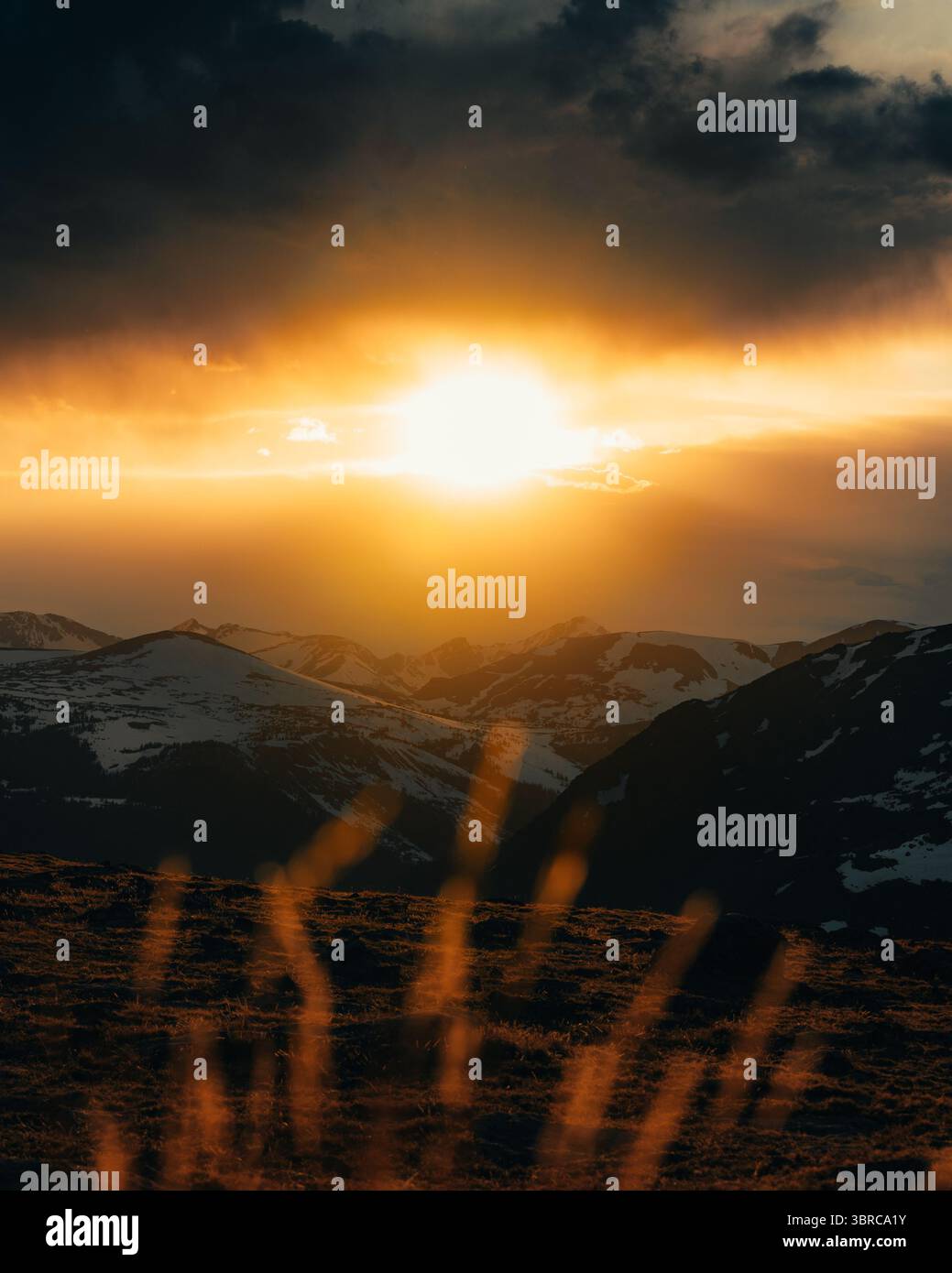 High alpine sunset hi-res stock photography and images - Alamy