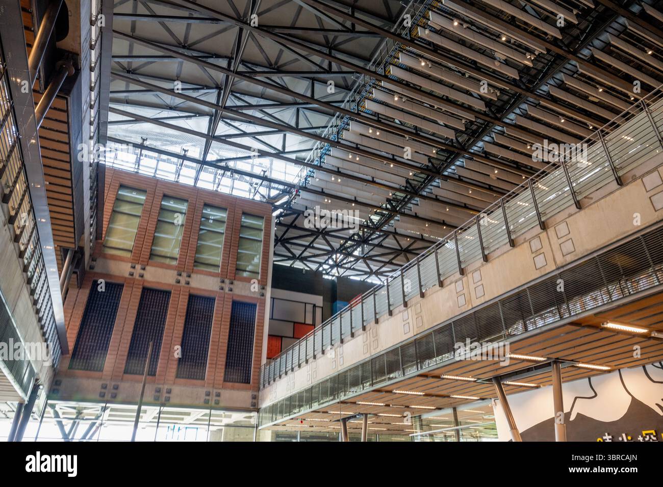 Tainan, Taiwan – Jun 29, 2025: Exterior and interior views of the ...