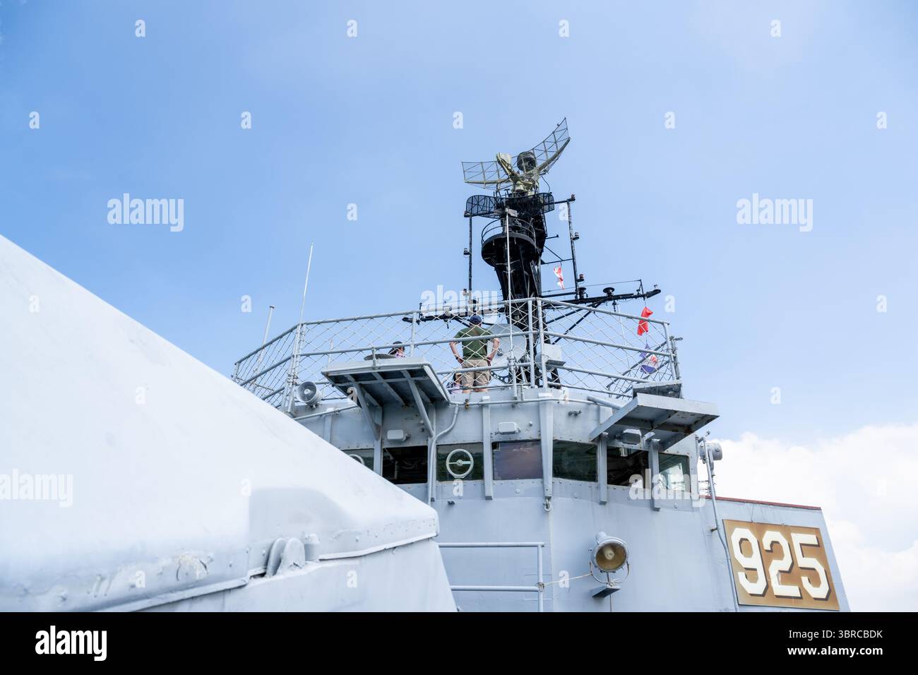 Tainan, Taiwan – Jun 30, 2025: Outdoor exhibit at Anping Deyang Ship ...