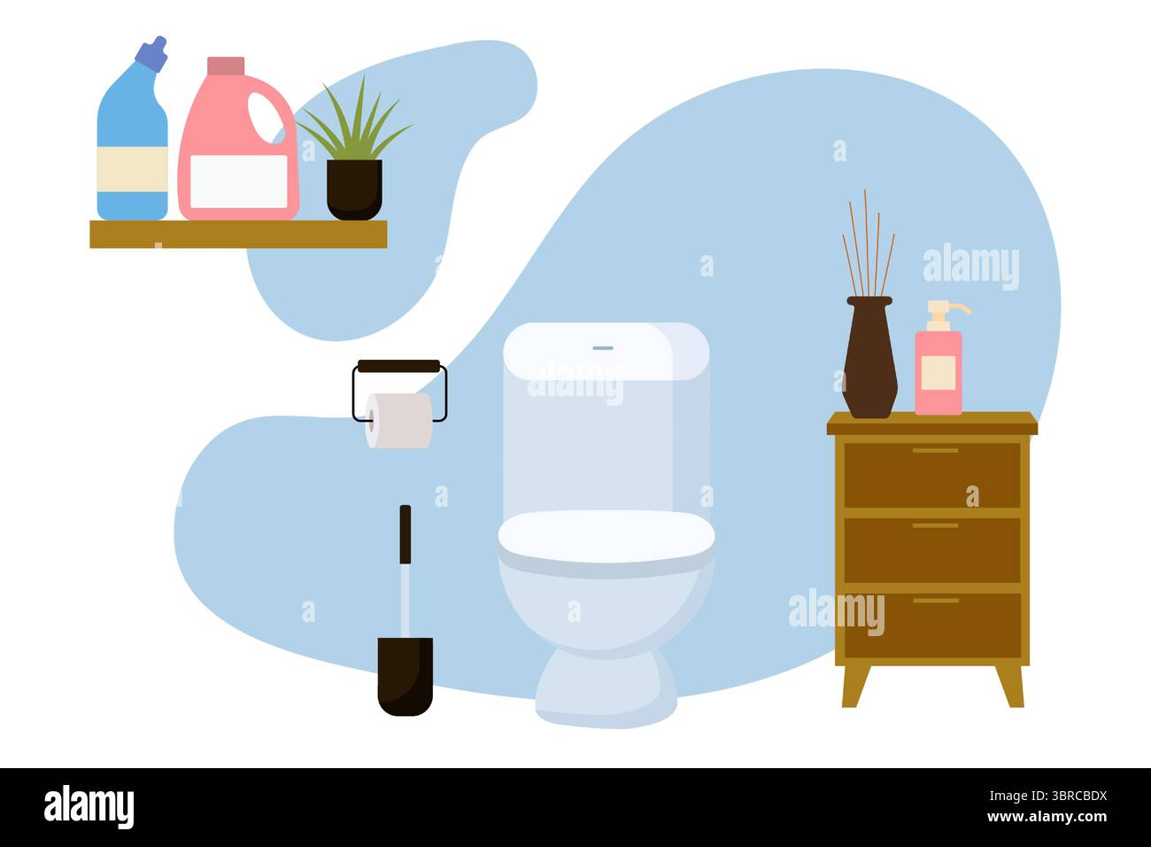 Art supplies floor Stock Vector Images - Alamy