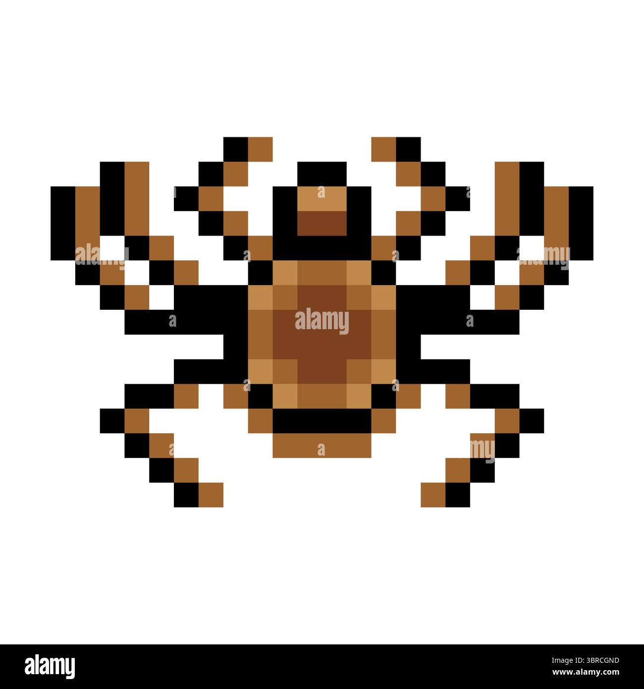 Poisonous spider in web Cut Out Stock Images & Pictures - Alamy