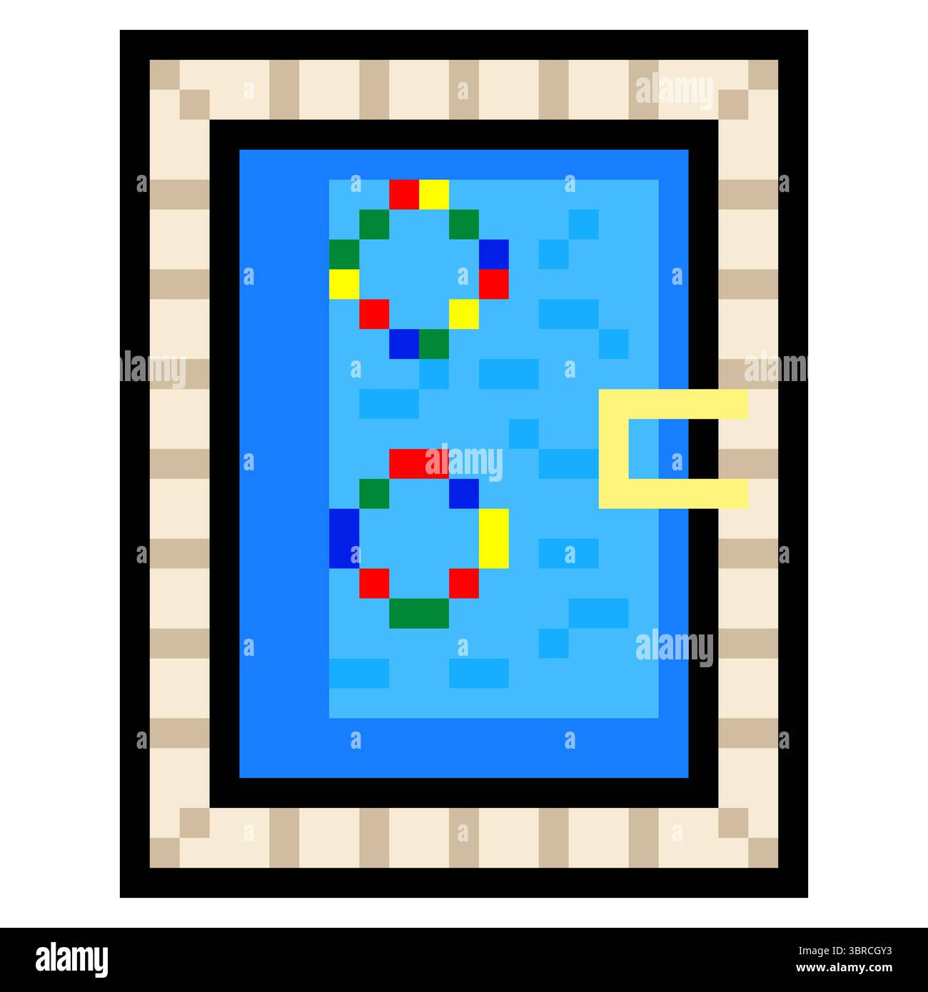 Pool on resort in Stock Vector Images - Alamy