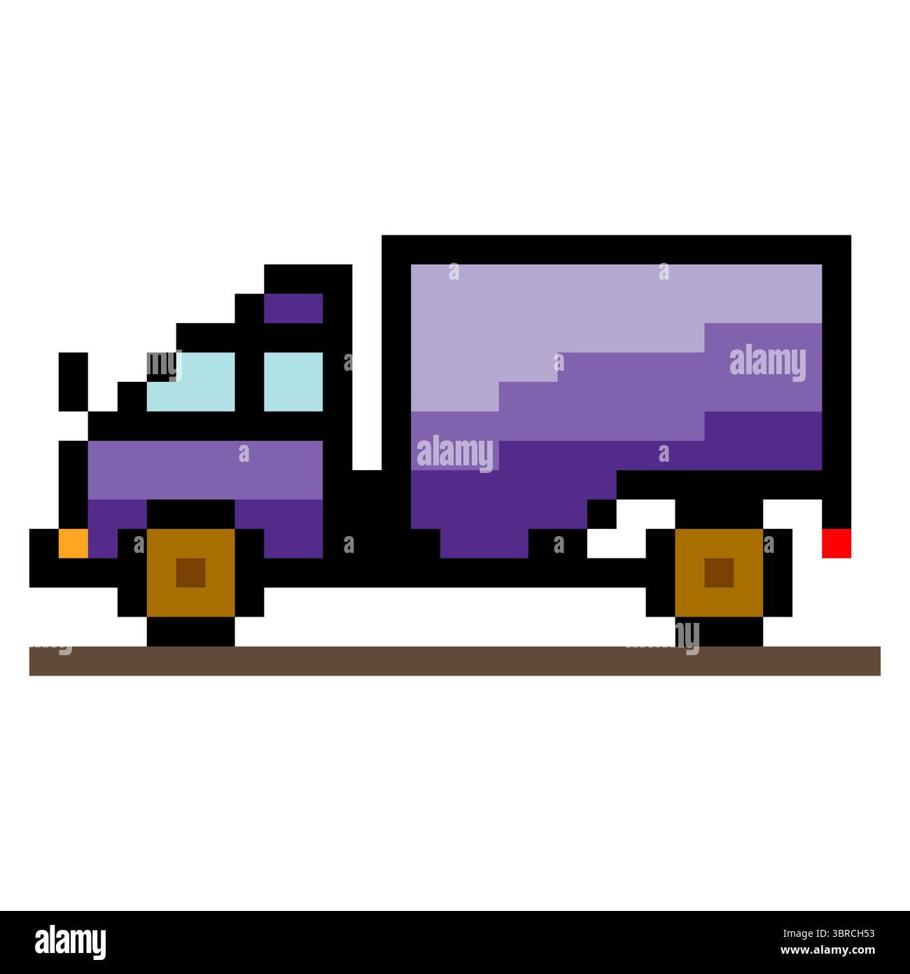 Truck trailer road in Cut Out Stock Images & Pictures - Alamy