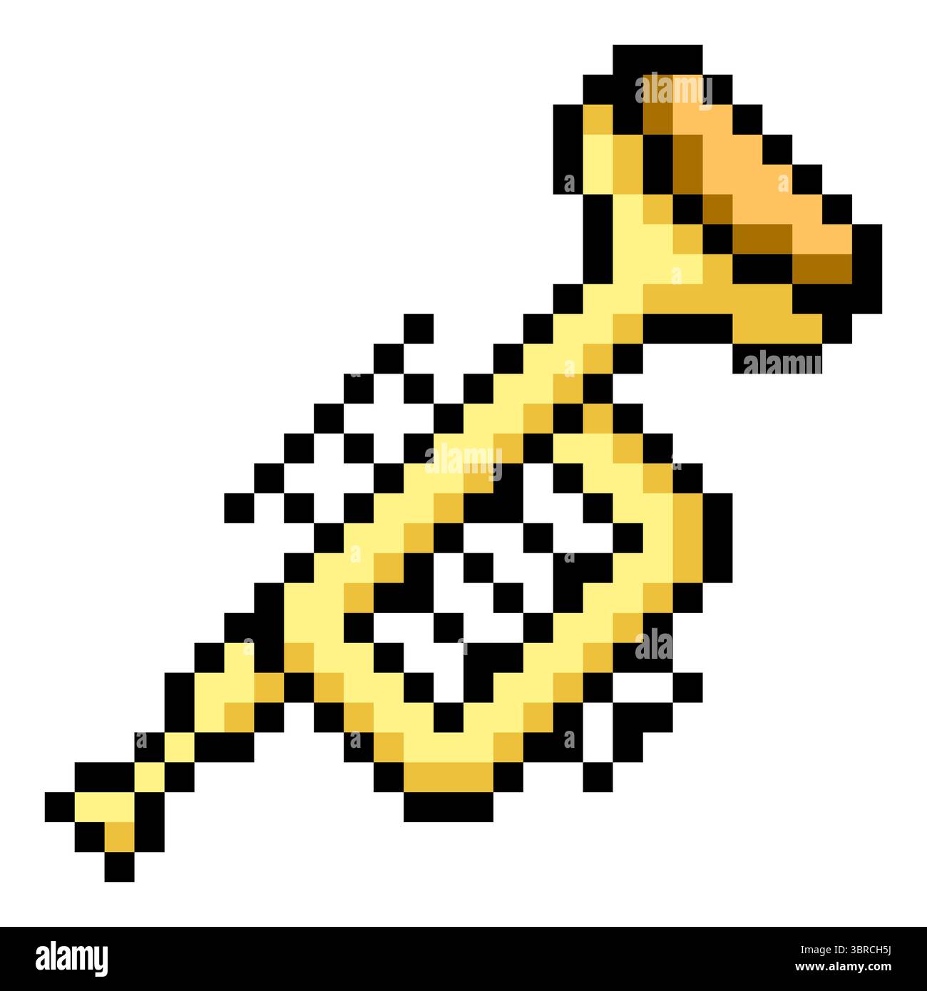 Trumpet in pixel art style Stock Vector Image & Art - Alamy