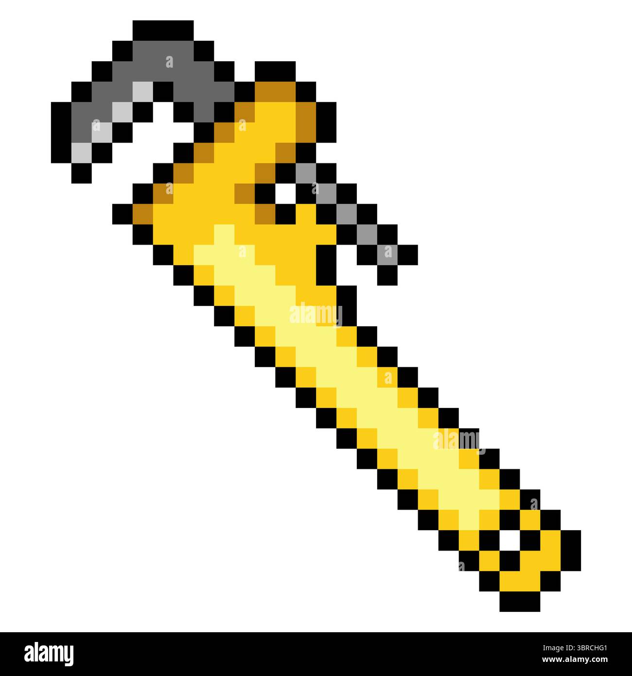 Repairman wrench key icon Cut Out Stock Images & Pictures - Alamy