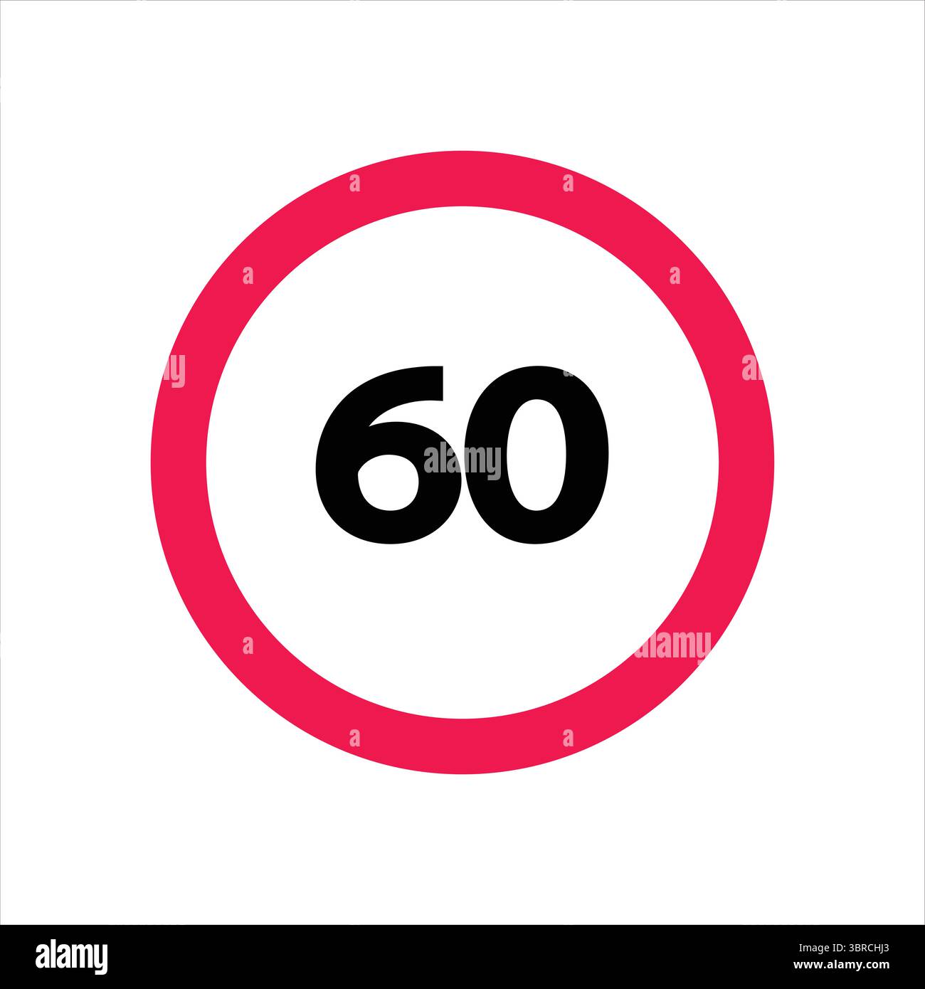 Speed restriction Stock Vector Images - Alamy