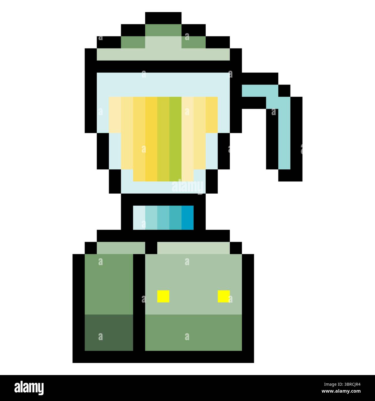 Blender in pixel art isolated on white background Stock Vector Image ...