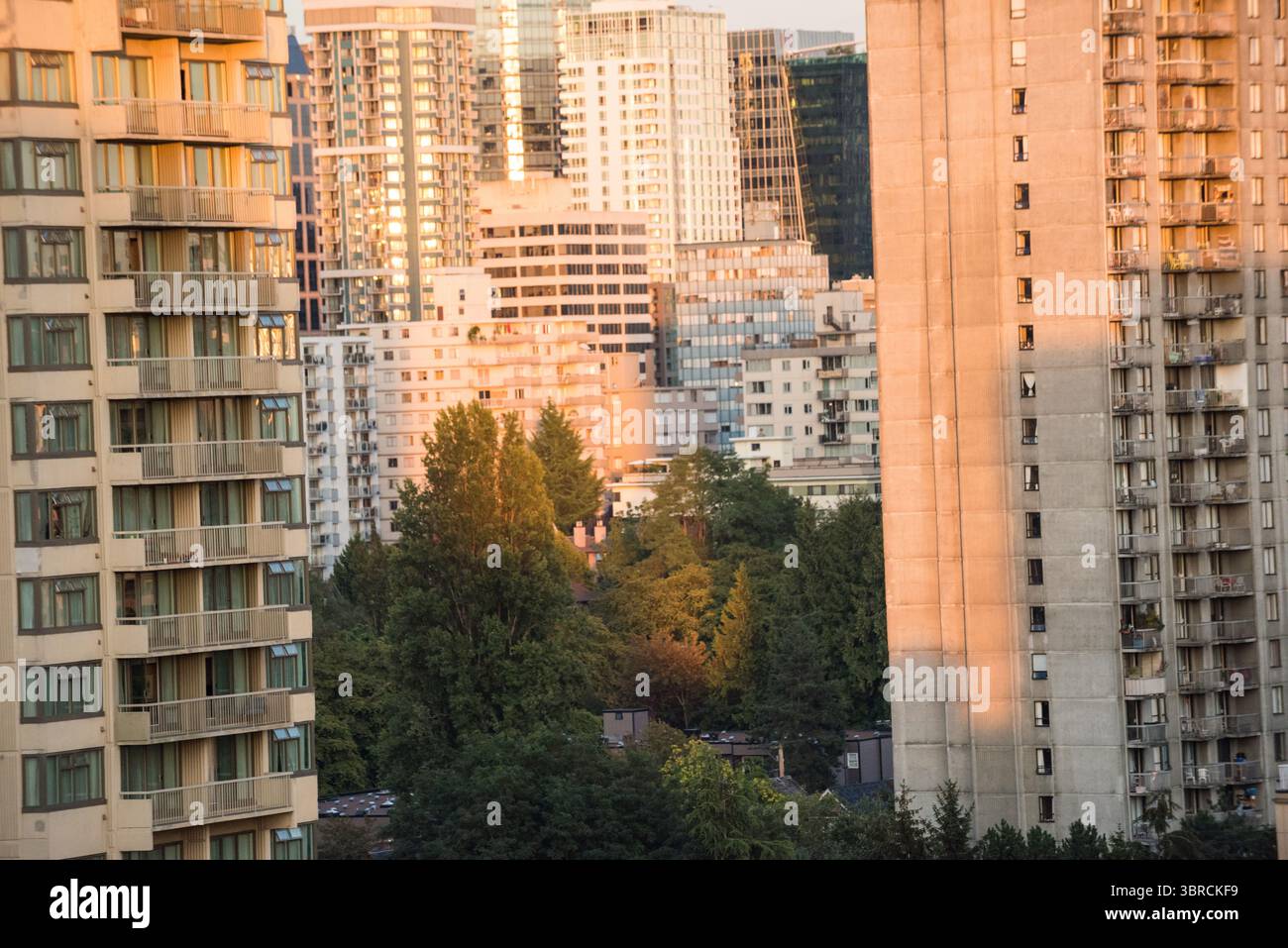 Sunlight falling on buildings Stock Photo - Alamy