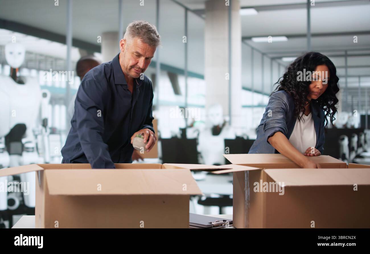 Artificial intelligence replaced woman hi-res stock photography and ...