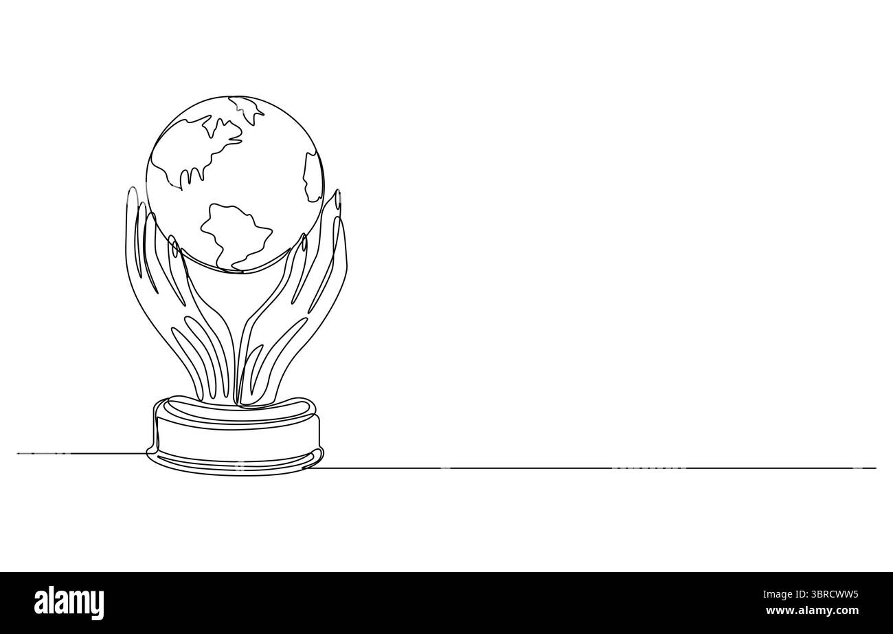 One continuous line hands Black and White Stock Photos & Images - Alamy