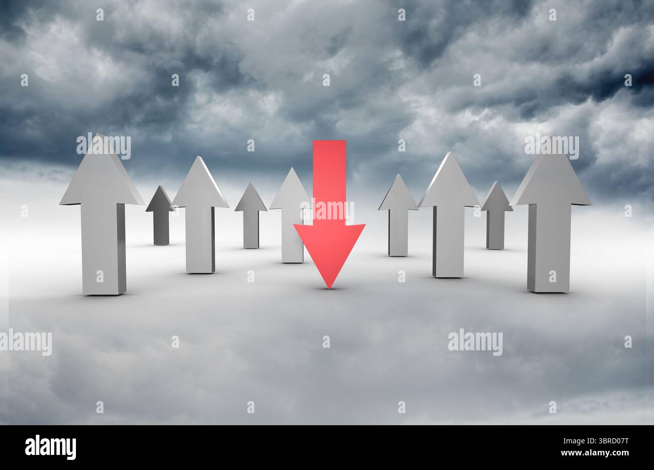 Bright grey sky hi-res stock photography and images - Alamy