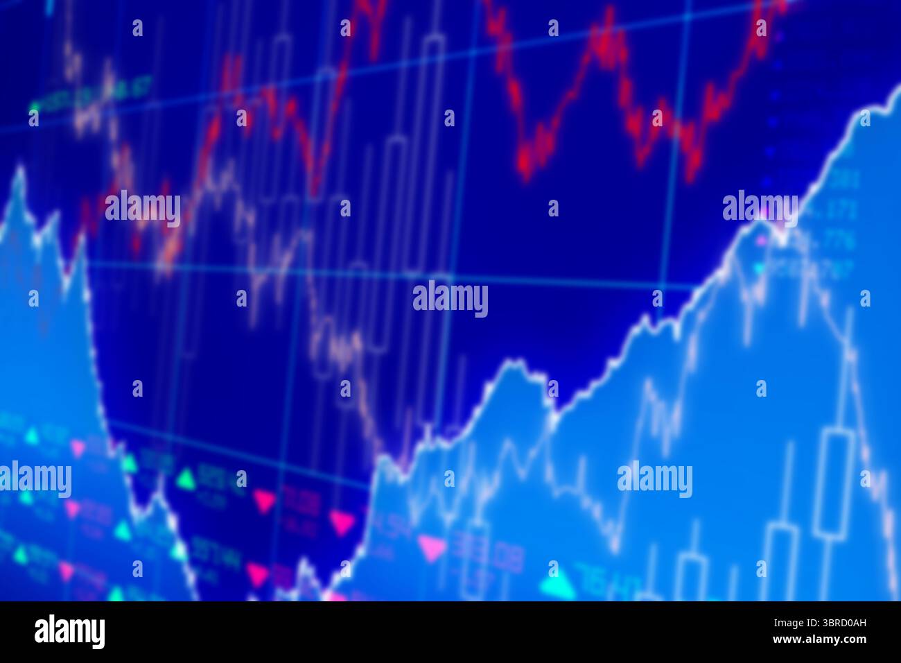 Trading board of stock maket Stock Photo - Alamy